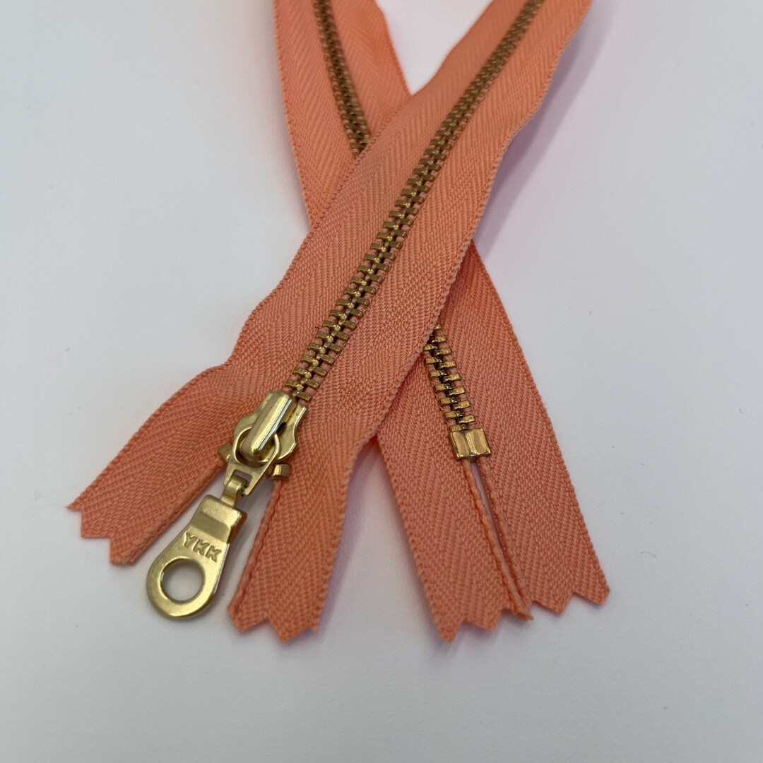 1pc Creamsicle YKK Metal Gold Zipper Donut Pull 5 to - Etsy