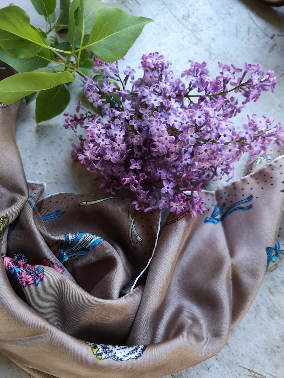 Vintage 1960s Scarf Women, 1960s Scarf, 1950s Scarf, Novelty Print ...