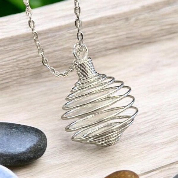 Crystal Cage Necklace - Etsy