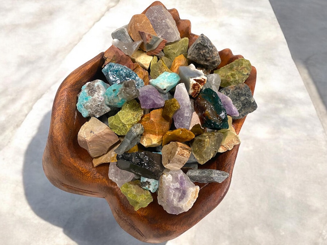 Premium Rough Natural Gemstones African Mix - Choose Bulk Wholesale by ...