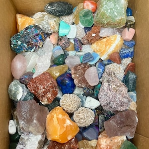 Insane Deal 20 Lbs of Assorted Mix of Rough & Tumbled Stones at ...