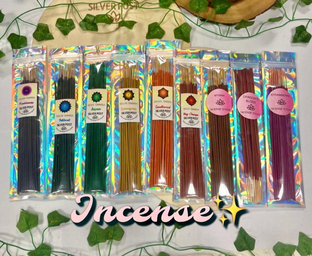 Incense Sticks Collection, Choose Your Scent!, Handmade, Meditation ...