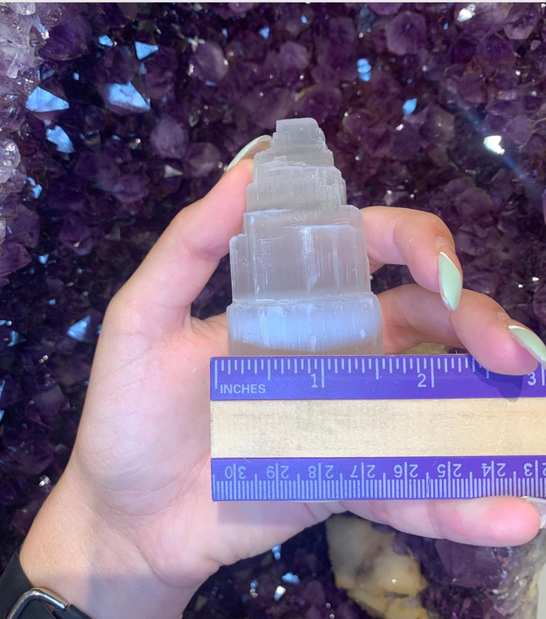Insane Wholesale Box of Selenite Towers 4 Inch Bulk Crystal Lot for ...