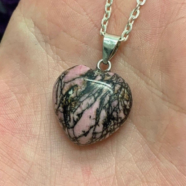 Rhodonite Jewelry - Etsy