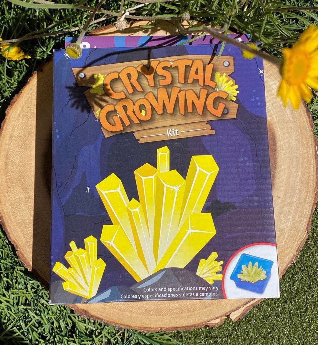 Crystal Growing Kit, Science Project, Kids Learning Kit, Earth Science ...