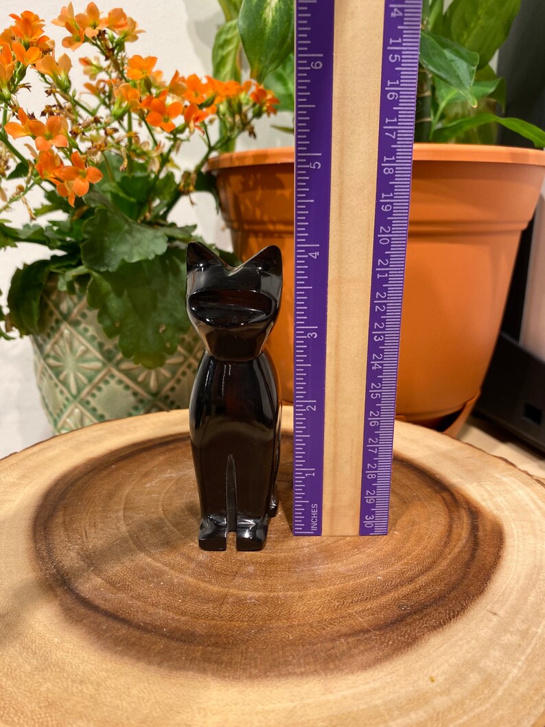 Black Onyx Cat Carving various Sizes Carved Kitty Carved - Etsy