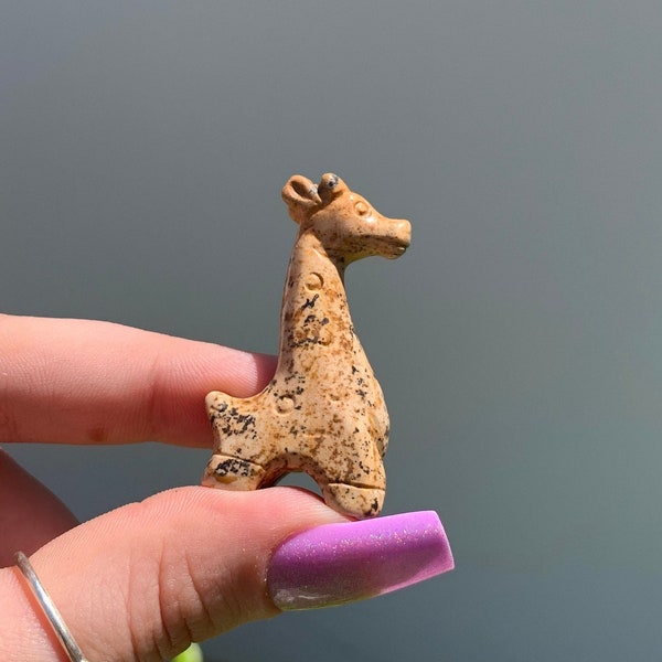 Giraffe Figurine - Etsy