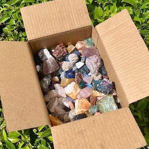 Insane Deal 20 Lbs of Assorted Mix of Rough & Tumbled Stones at ...