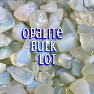 Insane Deal Opalite Tumbled Stone Bulk Lot – 2 - 30 LB Wholesale Crystals Quality Opalite ...