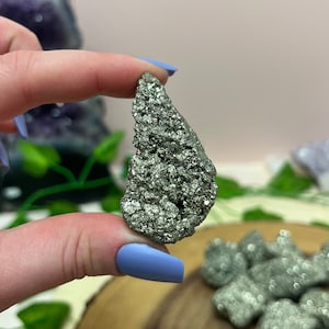 One Rough Pyrite Chunk, Fools Gold, Manifestation Stone, Protection ...
