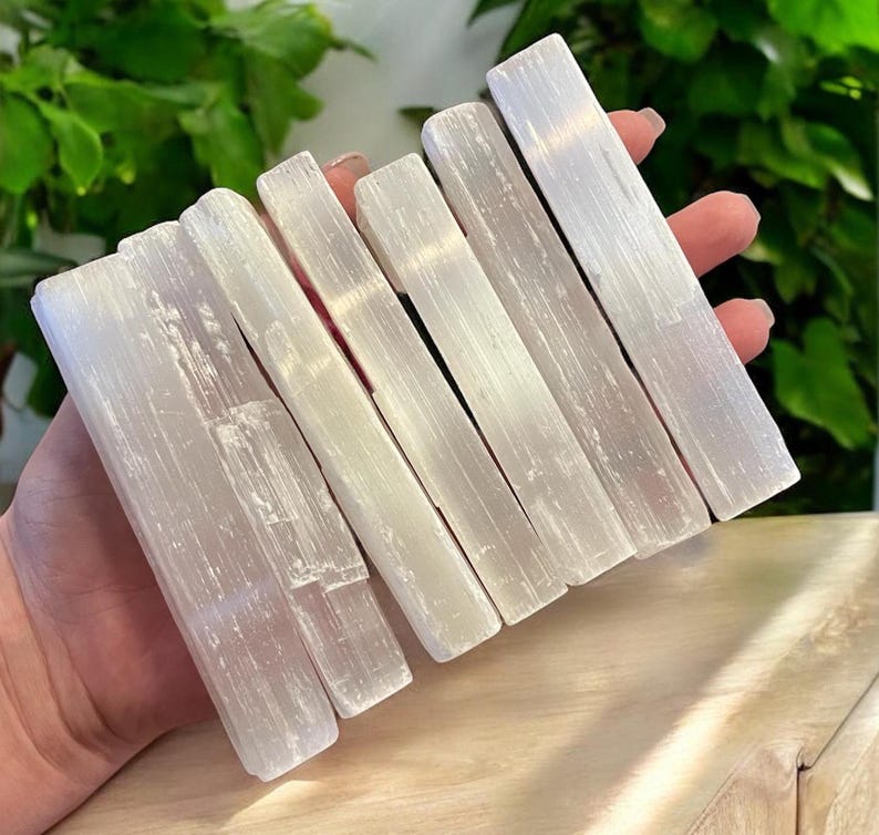 Selenite Stick 4 Inch Wholesale Bundle, Choose Your Amount, Perfect for ...