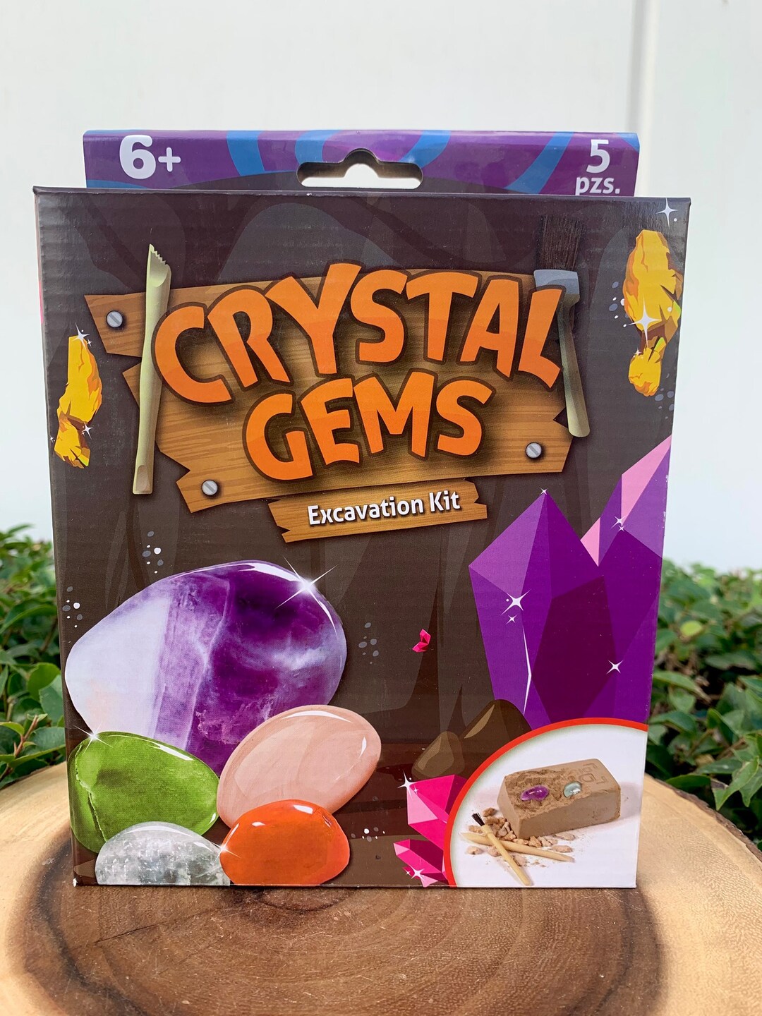 Crystal Gems Excavation Kit, Kit for Kids, Fun Activity for Kids ...