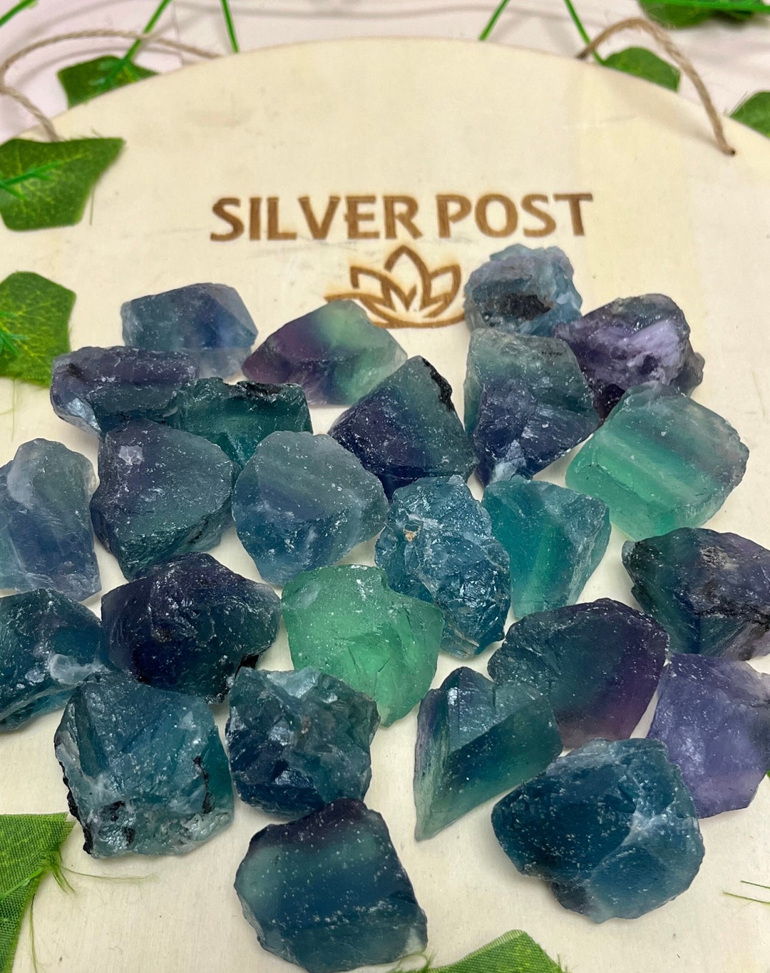 Fluorite Rough Stone Confetti Mix, Bulk Wholesale Lot, 0.51.25 Stones ...