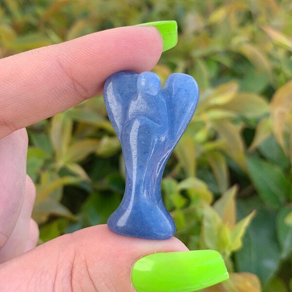 Blue Guardian Angel - Etsy