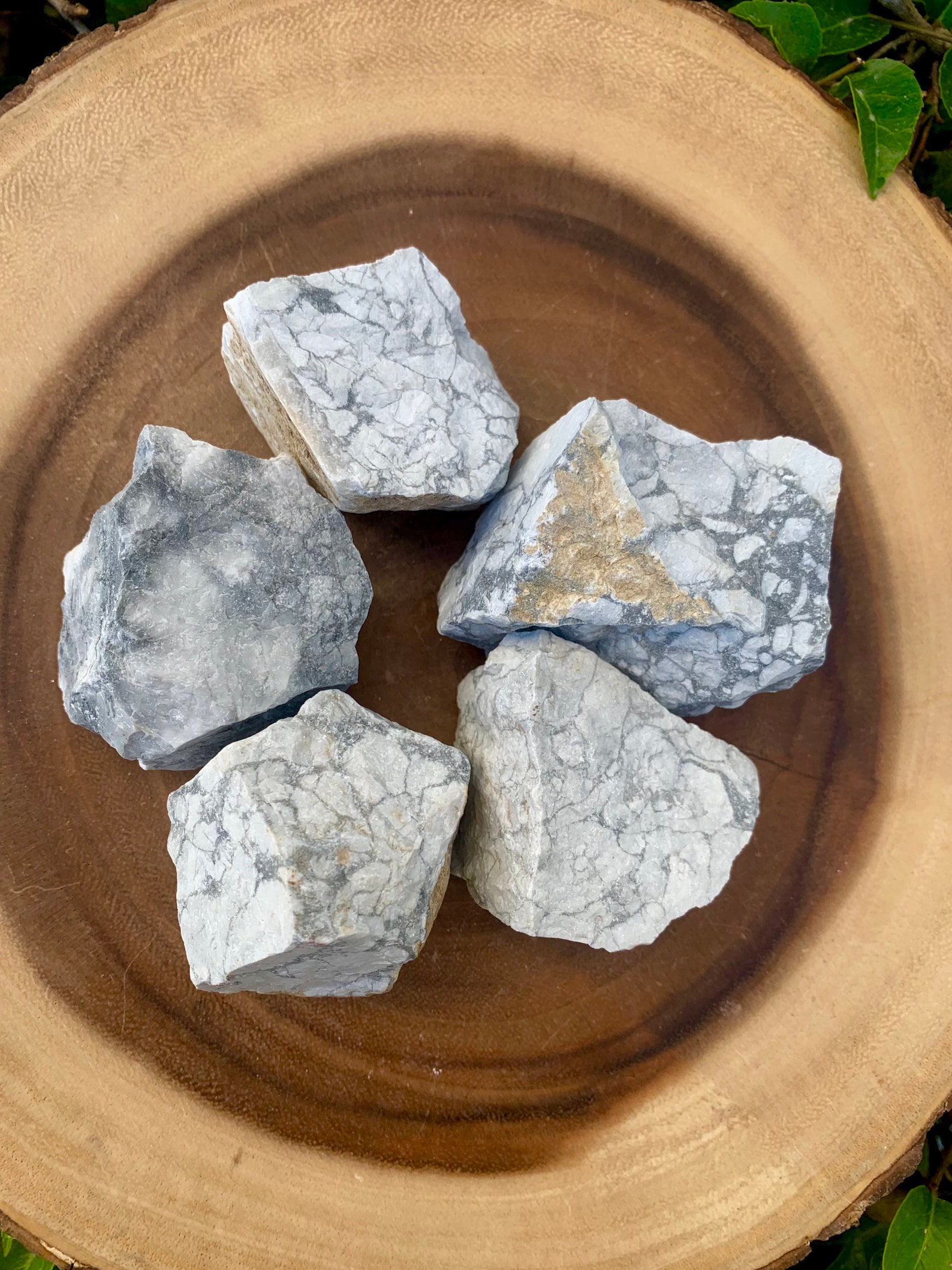 One Rough Howlite Chunk, Raw Howlite Piece, Natural Howlite Crystal ...