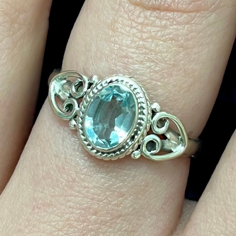 December Birthstone Ring - Etsy