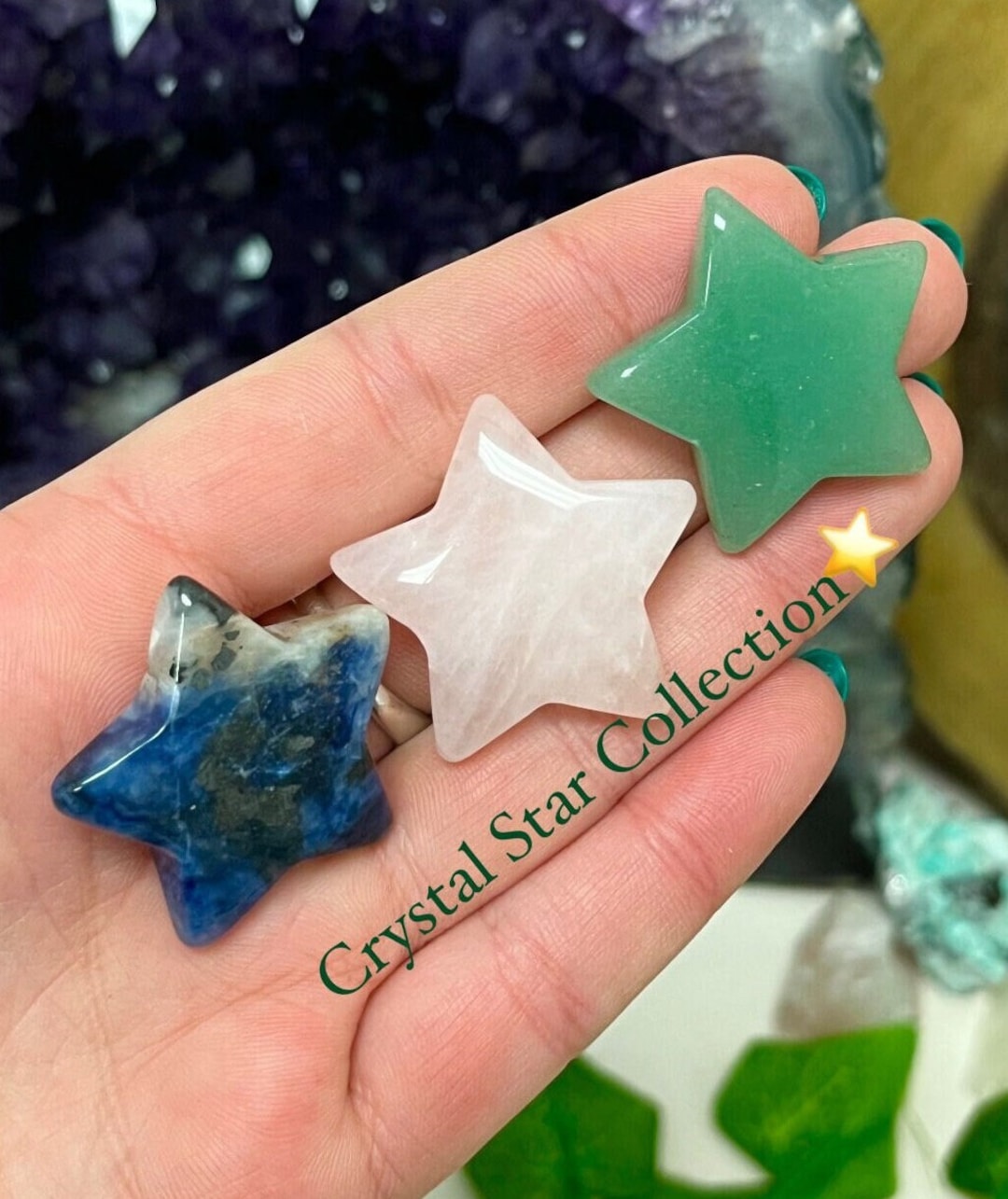 One Crystal Mini Star Collection, Multiple Stones Available, Small ...
