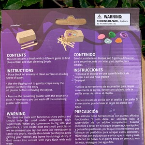 Crystal Gems Excavation Kit, Kit for Kids, Fun Activity for Kids ...