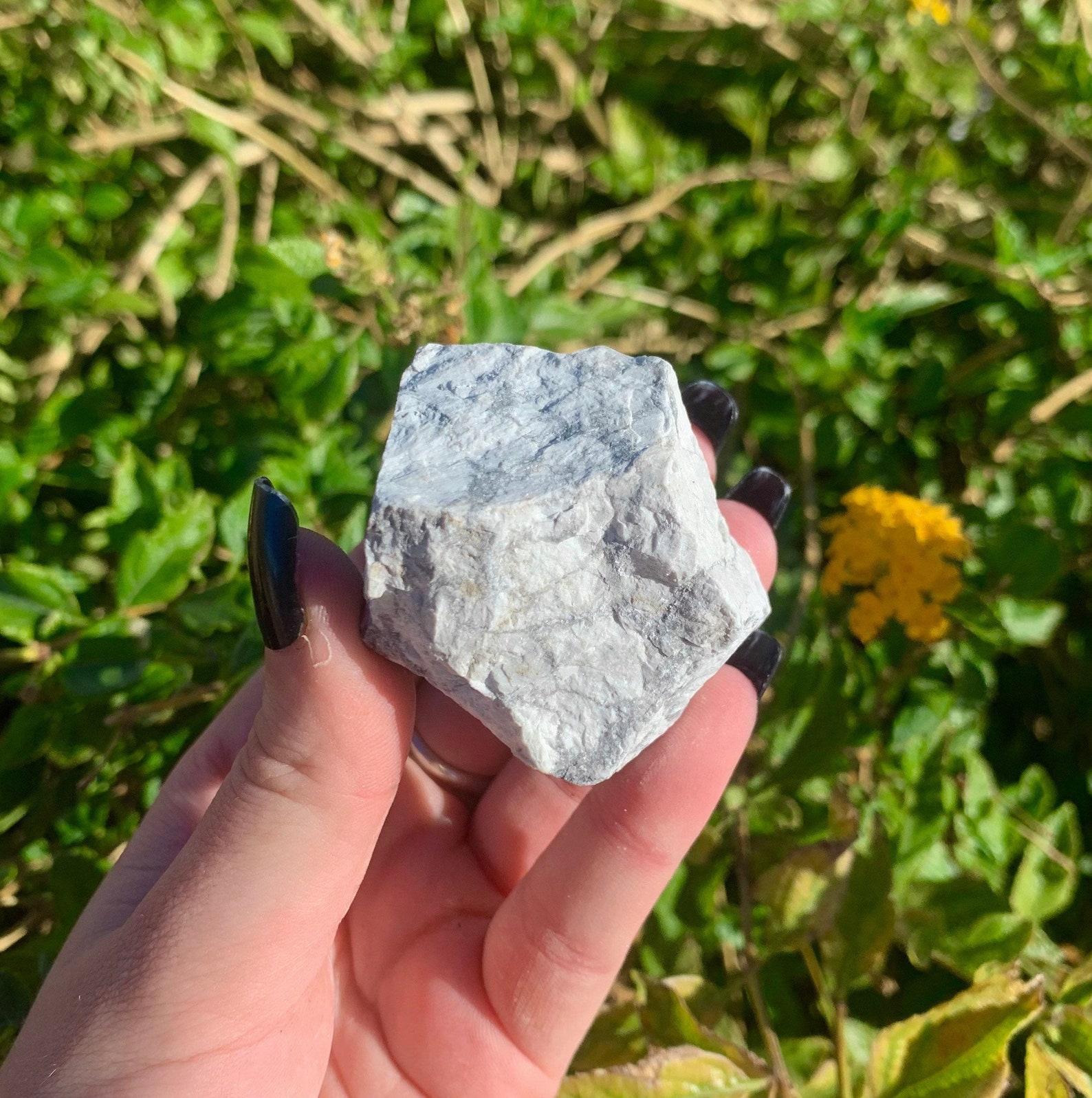One Rough Howlite Chunk Raw Howlite Piece Natural Howlite | Etsy