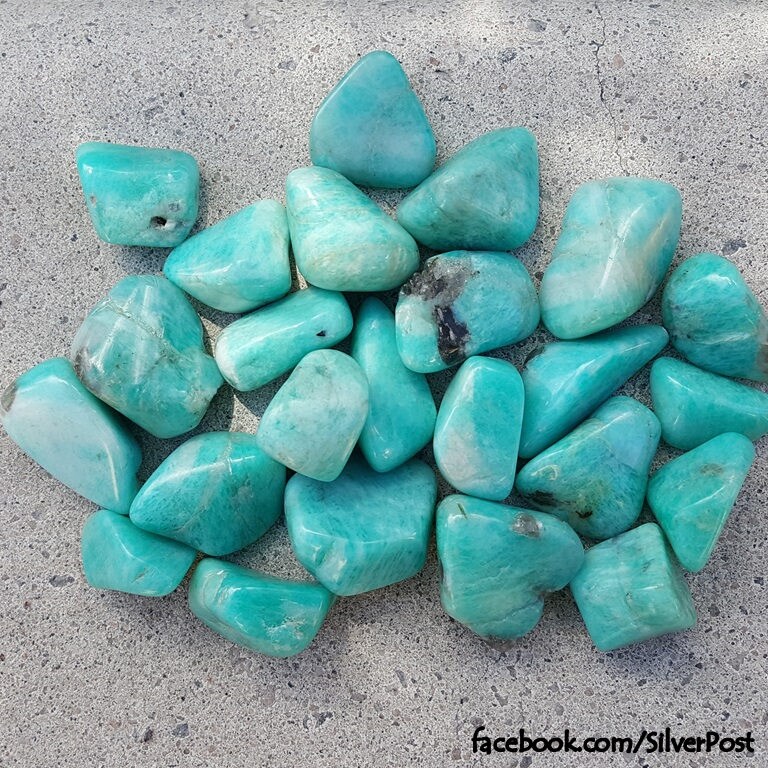 Amazonite Tumbled One Amazonite Tumbled Stone Amazonite - Etsy