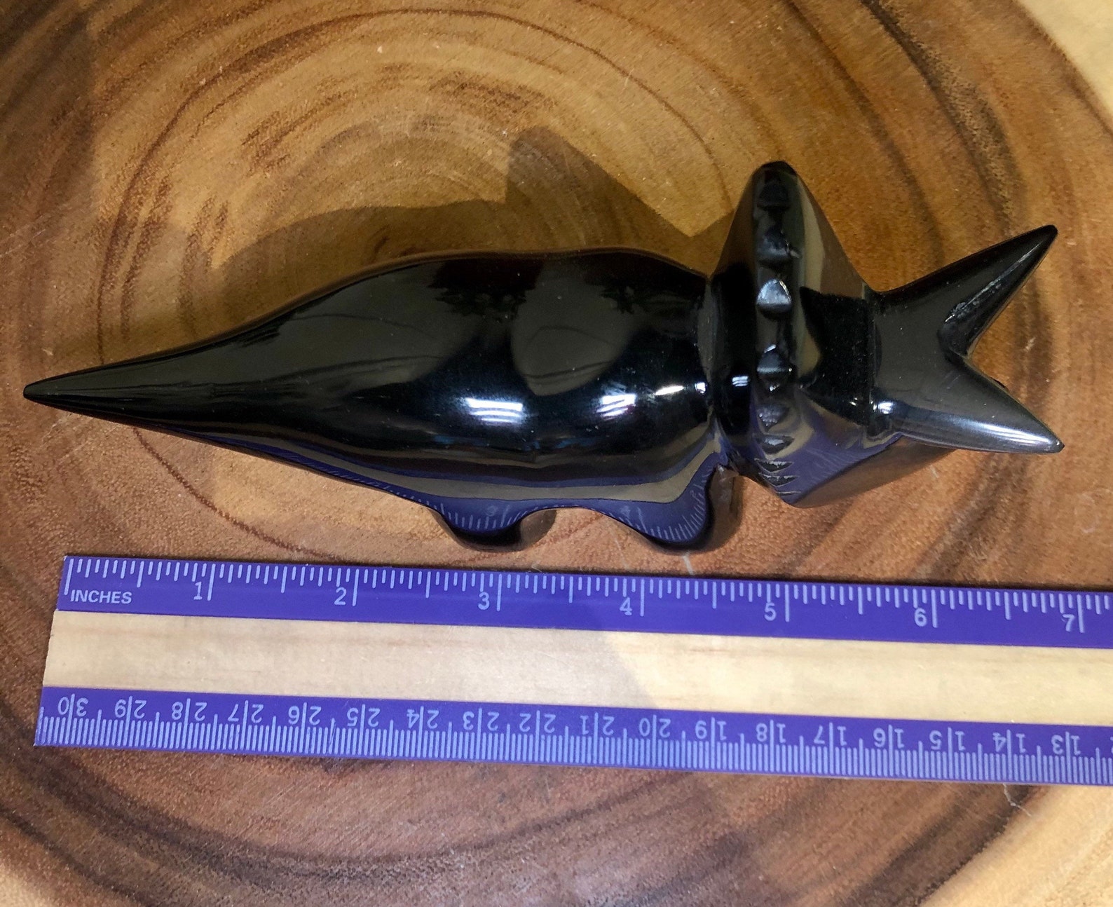 Black Onyx Large Triceratops Onyx Dinosaur Dinosaur Carving - Etsy