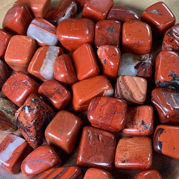 Red Jasper Stone - Etsy