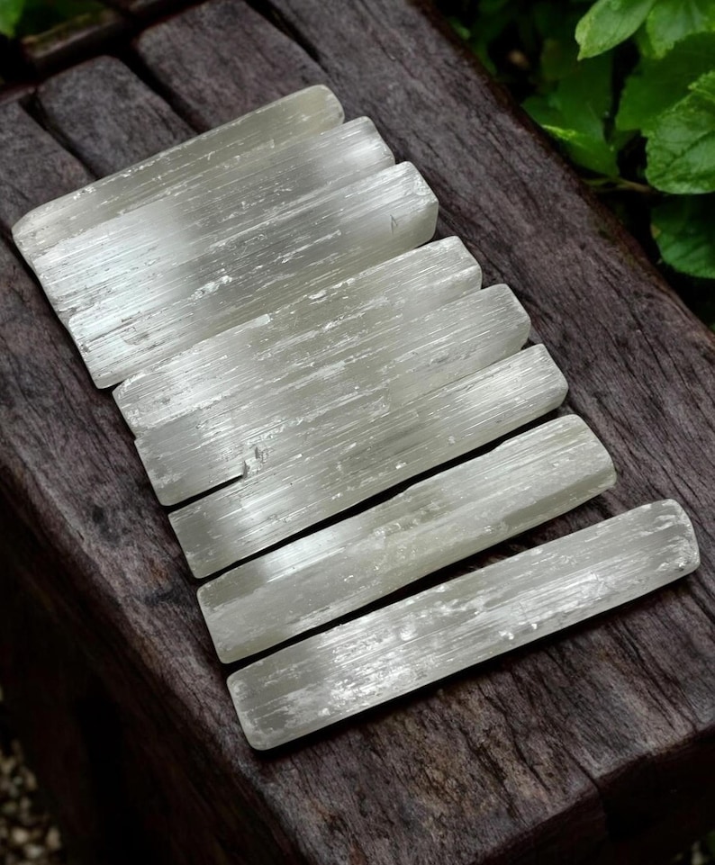 Selenite Stick 4 Inch Wholesale Bundle, Choose Your Amount, Perfect for ...