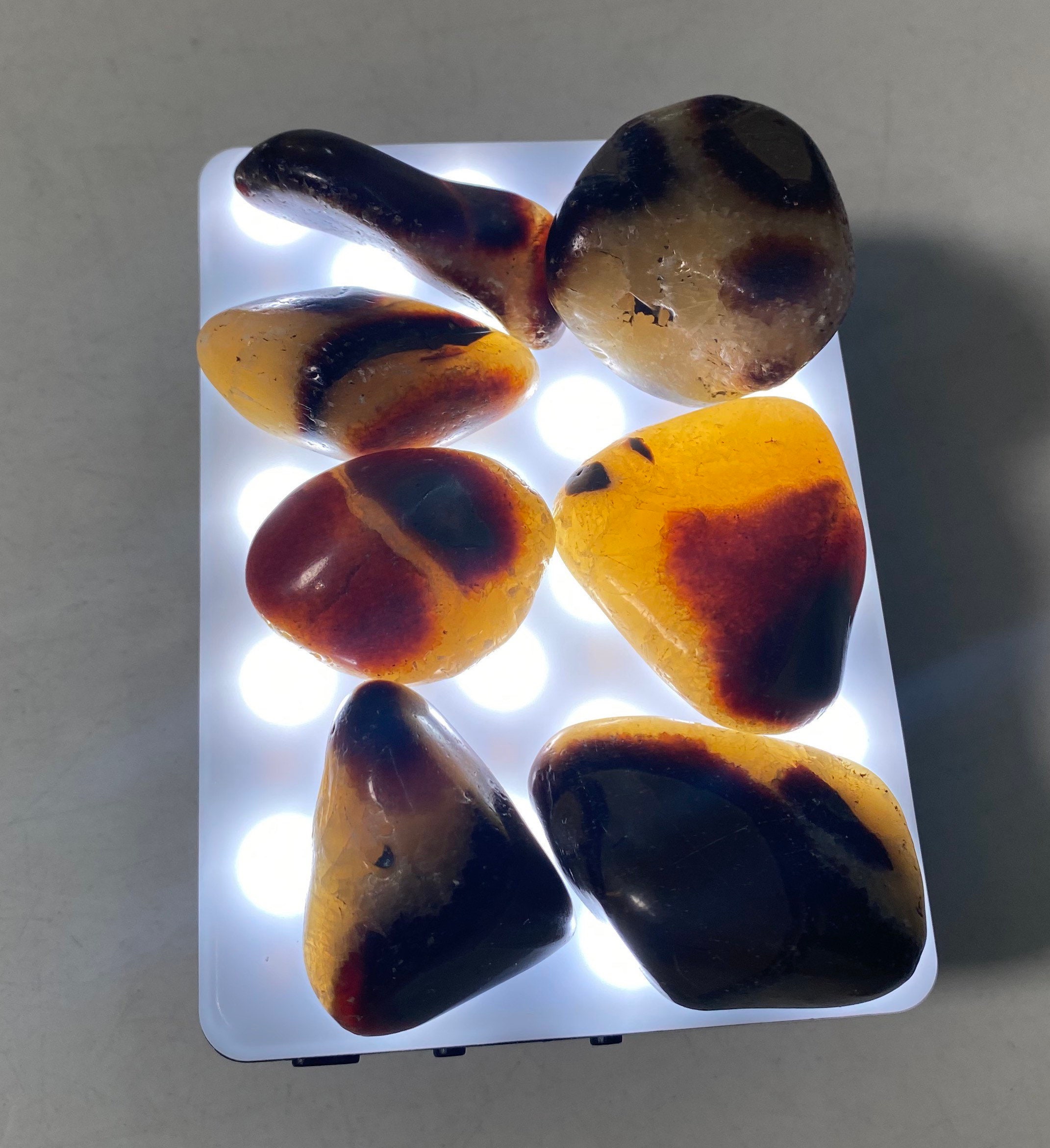 Septarian Tumbled Stone Septarian Energy Stone Meditation - Etsy