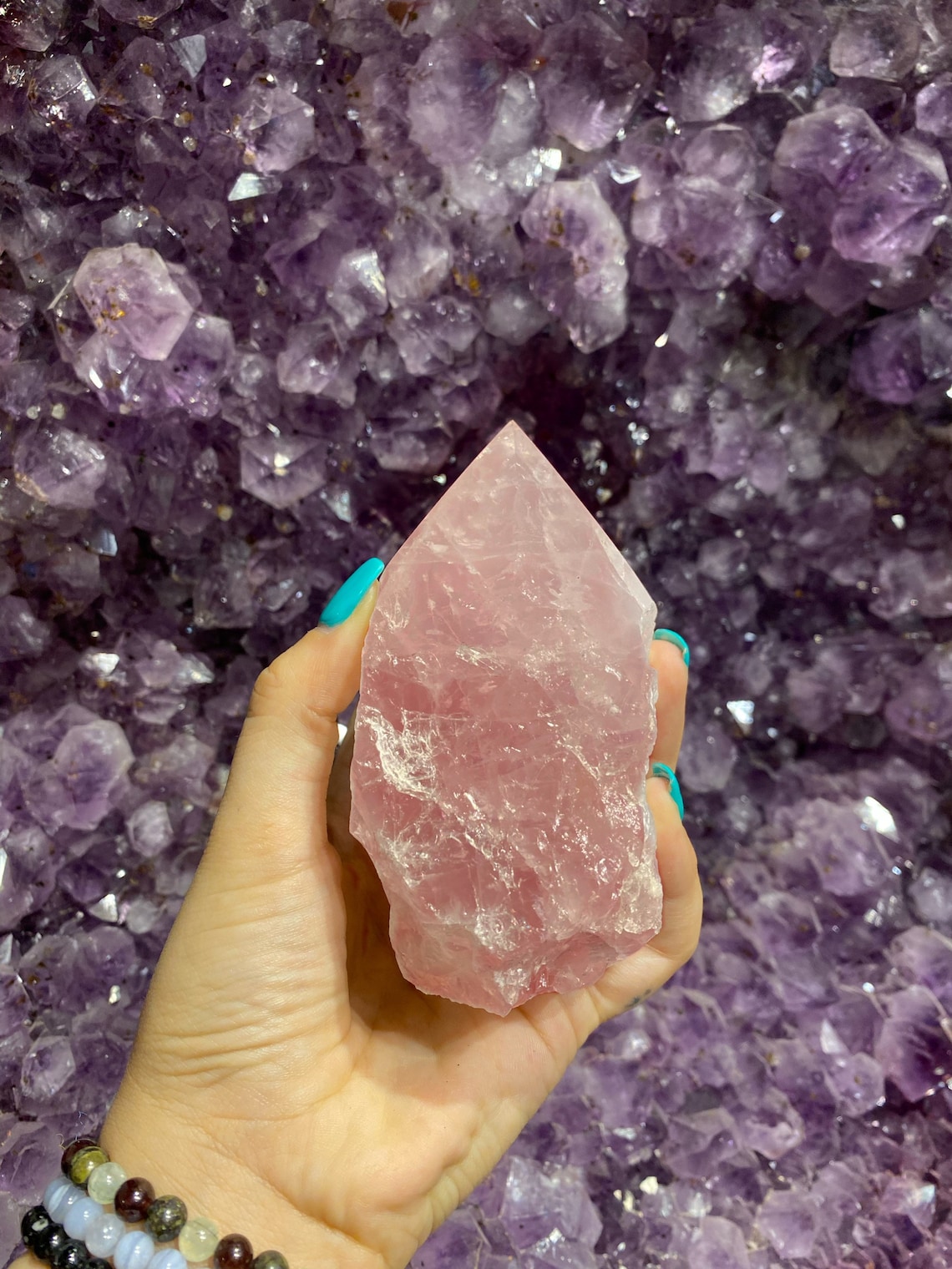 Rose Quartz Polished Point Rose Quartz Stone Rose Quartz - Etsy