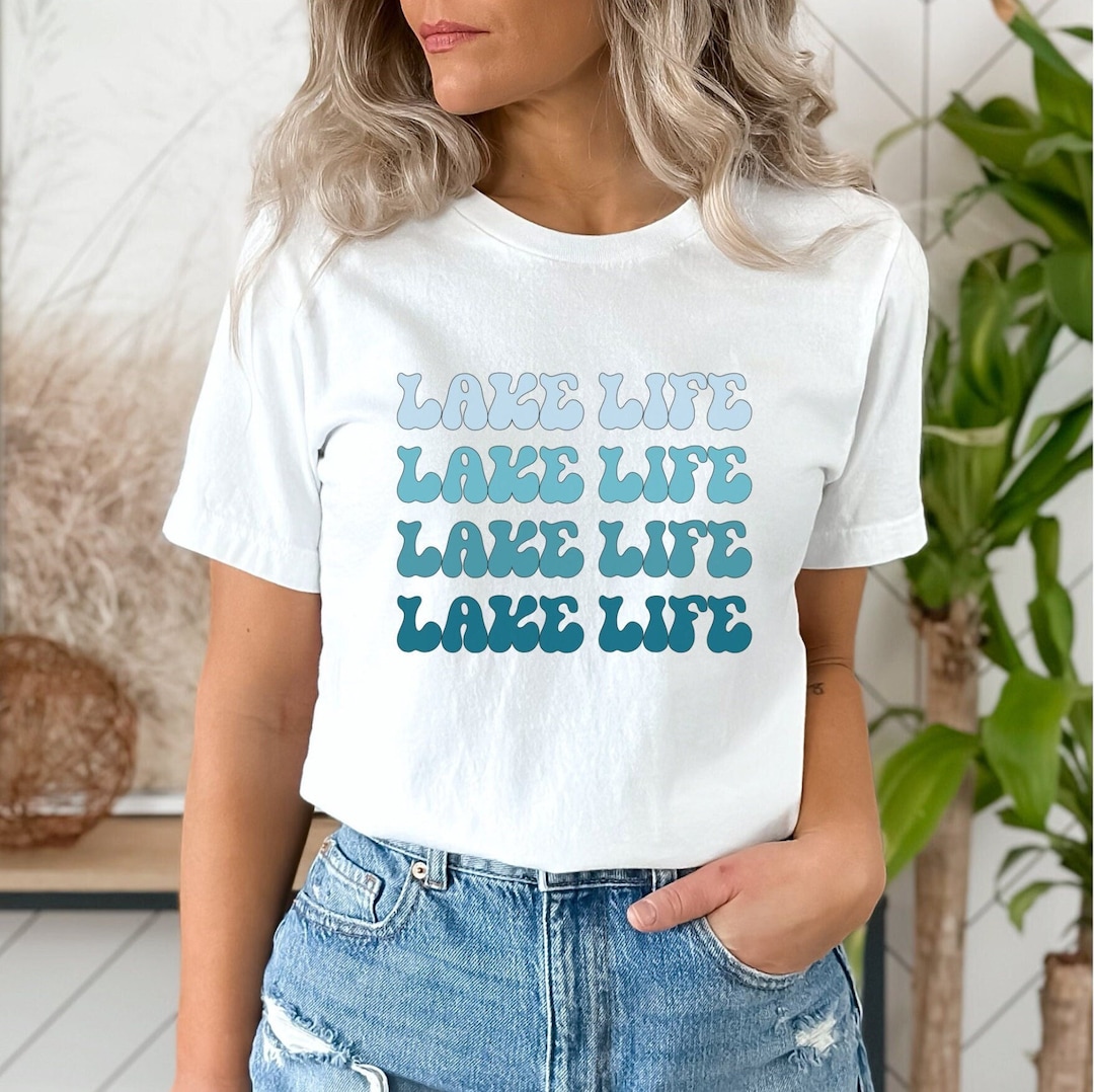 Lake Life Shirt, Lake Shirt, Vacation Shirts, Lake Lover Gift, Boat Shirt, Summer Shirt, Camping ...