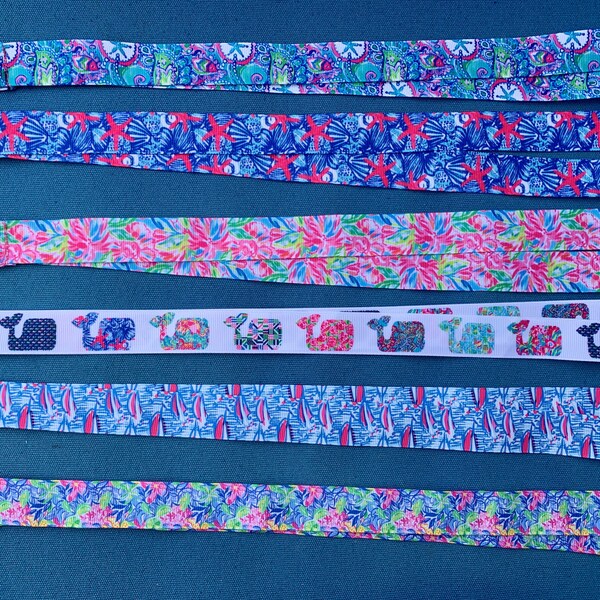 Preppy Lanyard - Etsy