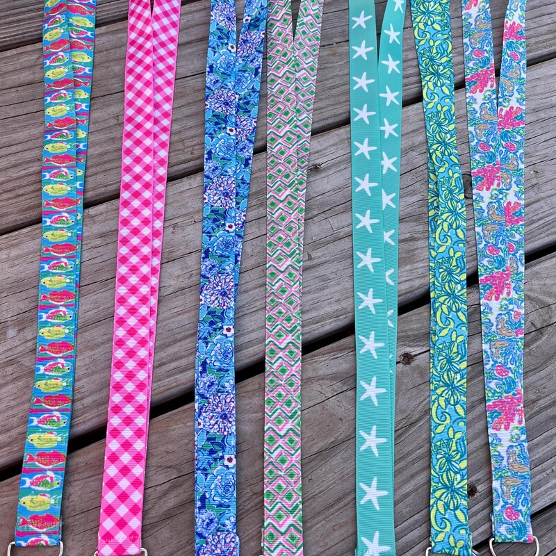Preppy Lanyard - Etsy