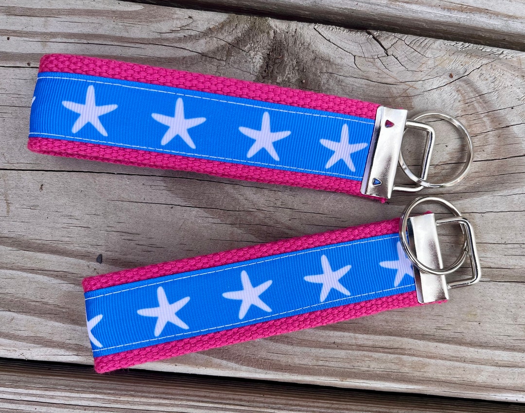 Starfish Key Fob/key Ring/key Chain - Etsy