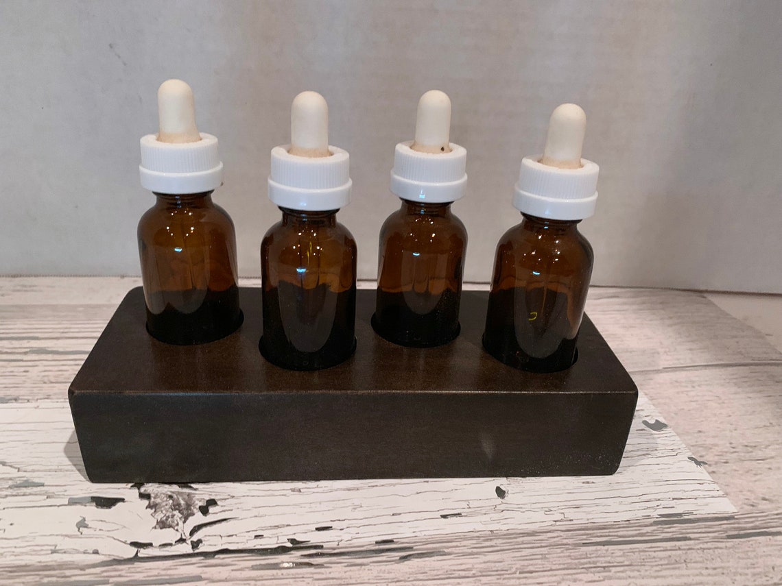 Essential Oil Bottle Holder for 30ml Bottles With Four Holes - Etsy