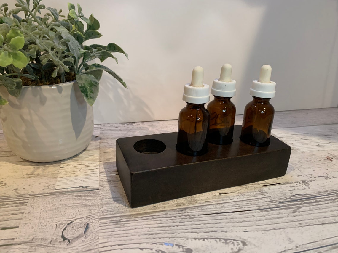 Essential Oil Bottle Holder for 30ml Bottles With Four Holes - Etsy