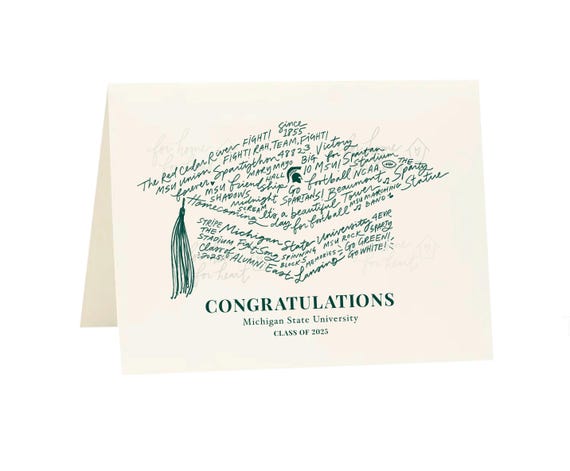 Graduación De La Universidad Estatal De Michigan