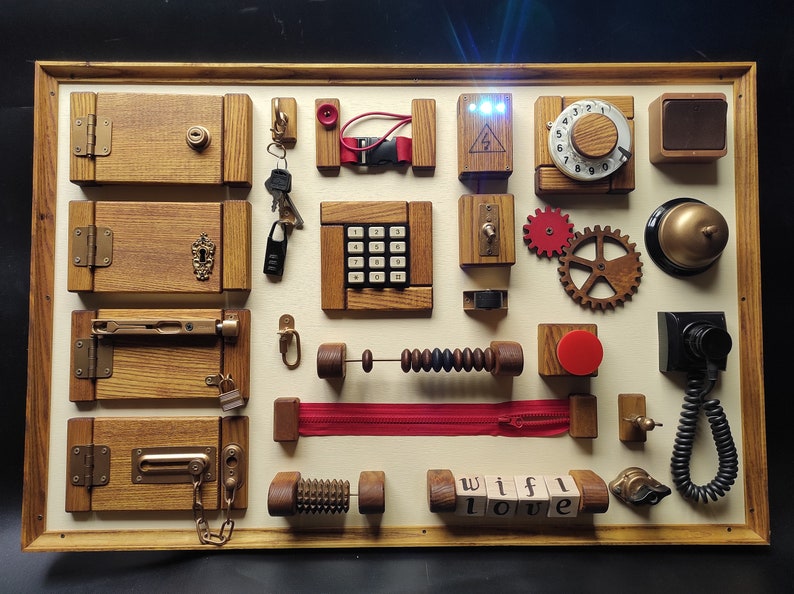 Care Home Wall Sensory Board for Seniors With Dementia, Memory Loss and ...