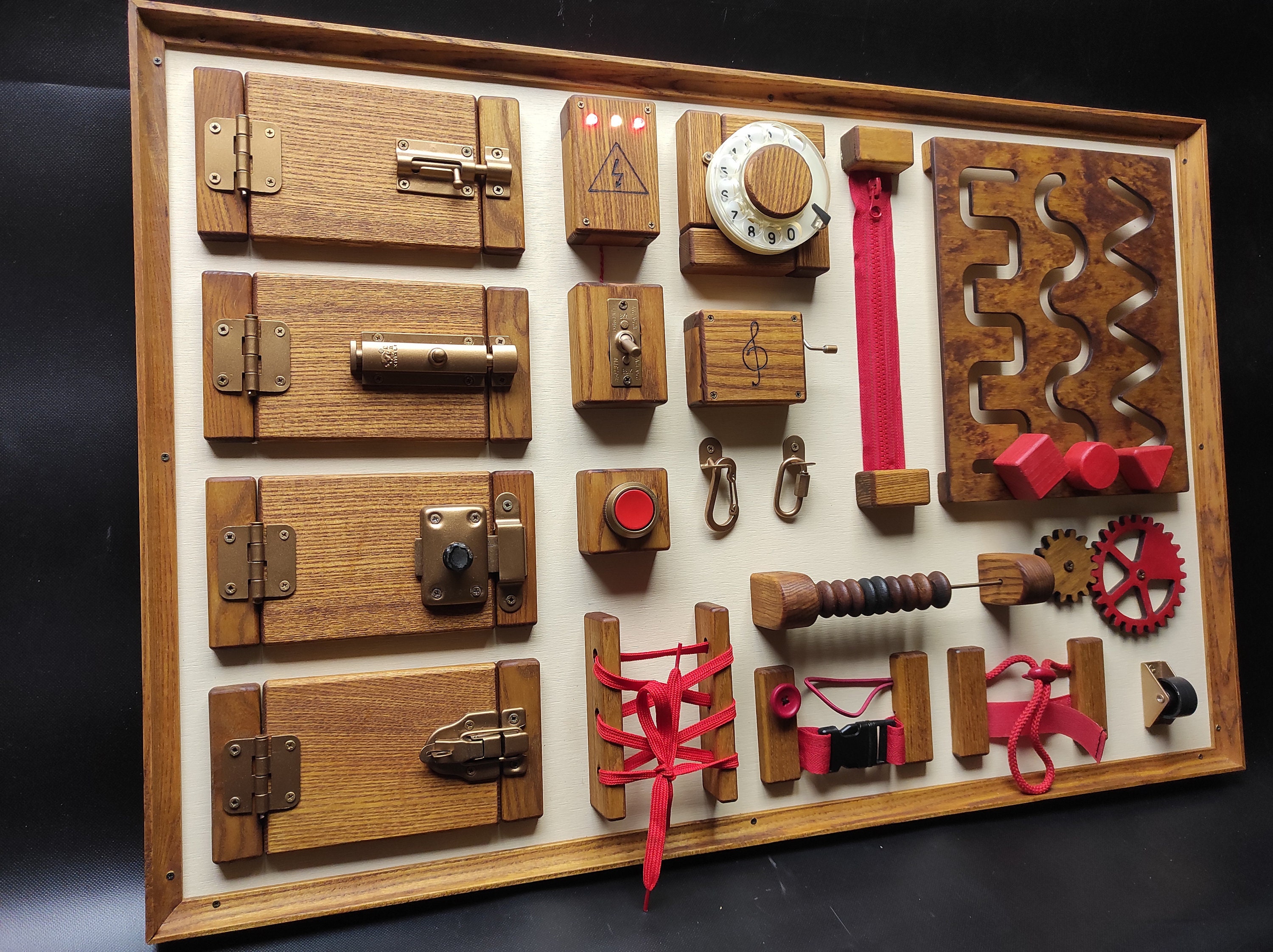 Care Home Wall Sensory Board for Seniors With Dementia, Memory Loss and ...