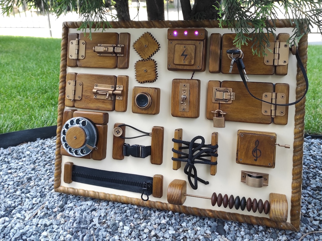 Dementia Activity Board, Sensory Board for Adults, Senior Busy Board ...