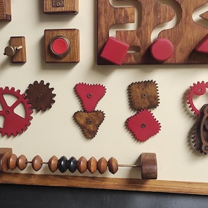 Sensory Activity Board for Dementia: Wooden Memory Stimulation Tool - Etsy