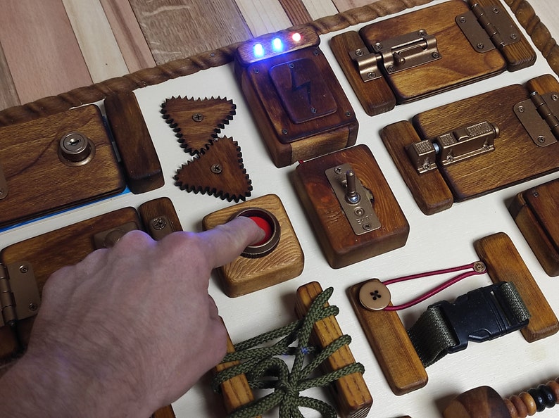 Dementia Sensory Busy Board for Adult Residents of Care Homes - Etsy