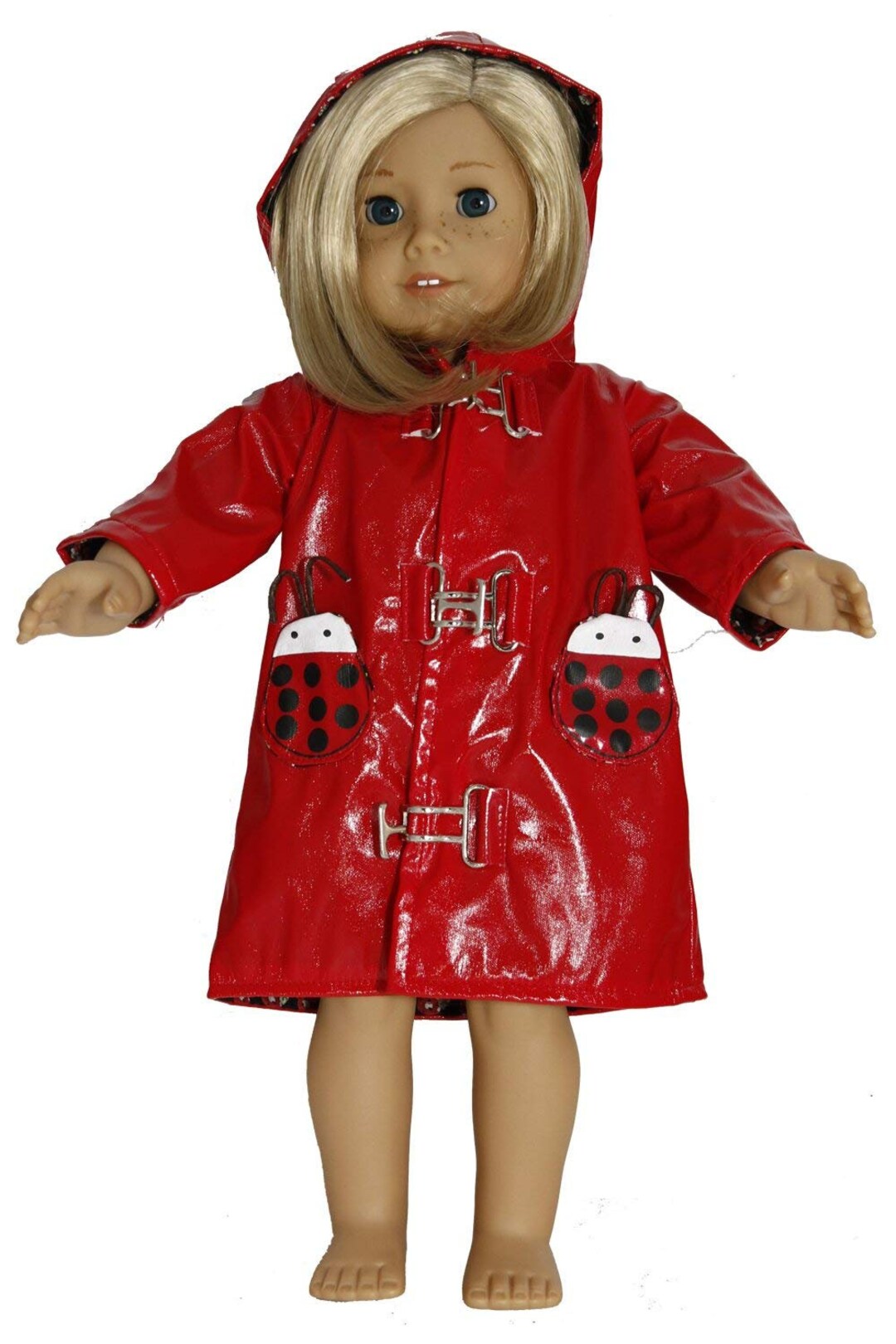 Ladybug Raincoat for 18 Inch Dolls - Etsy