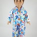Blue Heart Pajamas for 18 Inch Dolls - Etsy