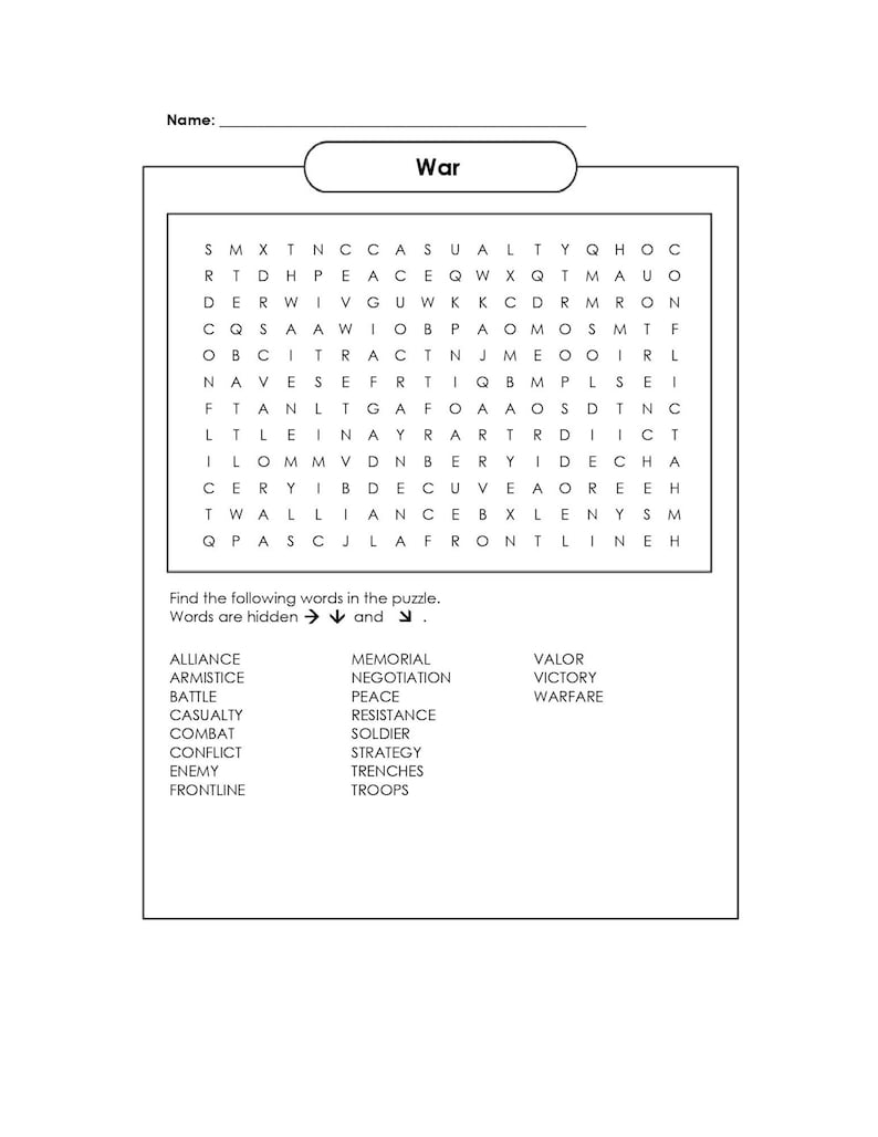 4th Grade Word Search Bundle Homeschool Curriculum Digital Download - Etsy