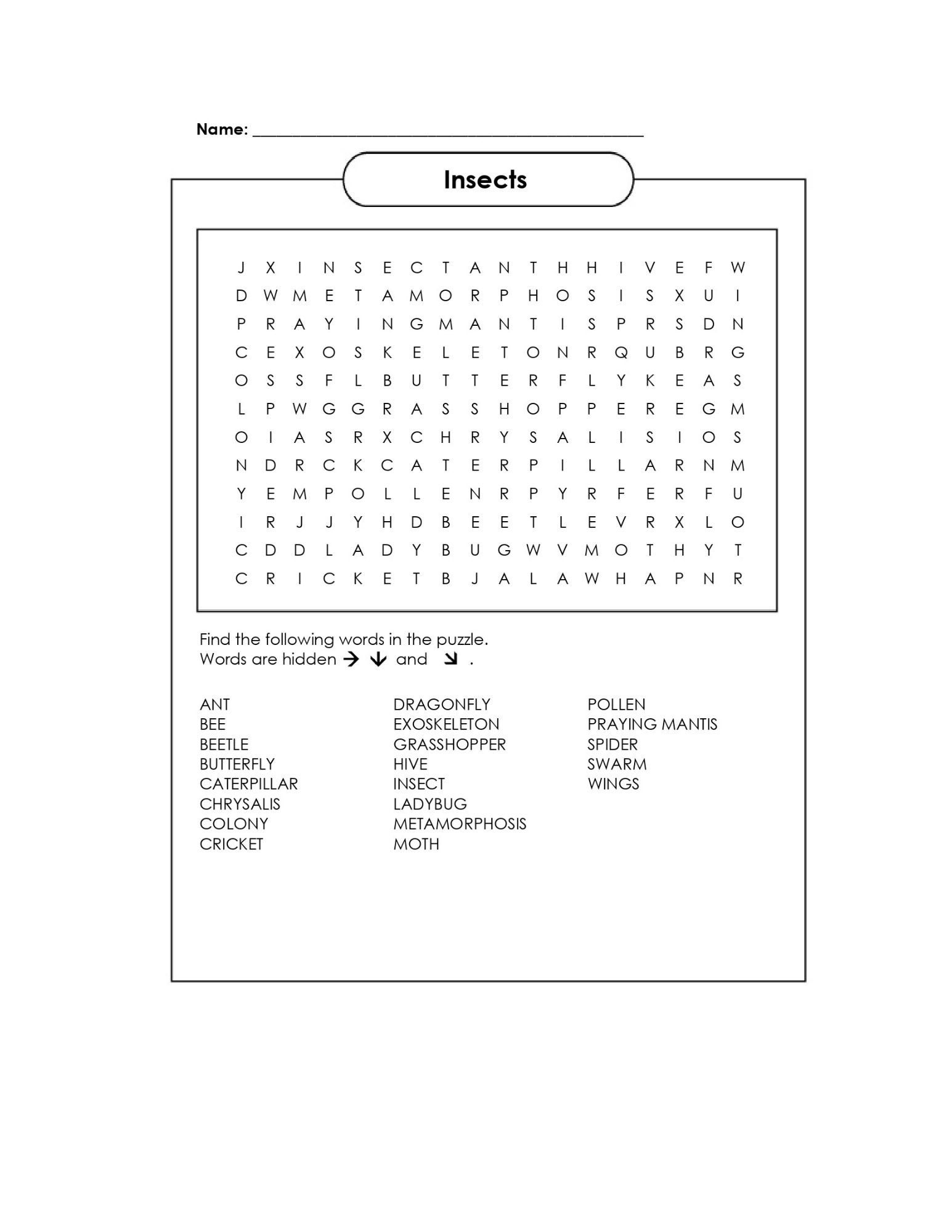 4th Grade Word Search Bundle Homeschool Curriculum Digital Download - Etsy