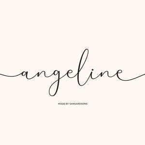 Amellia - Handwritten Font, Wedding Font, Signature Script Font ...