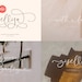 Calligraphy Font Bundle - Wedding Font, Romantic Font,lovely Font ...