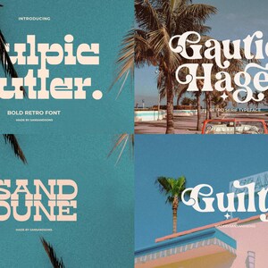 Modern Font Bundle 05 - Cricut Fonts, Branding Font, Procreate Fonts ...