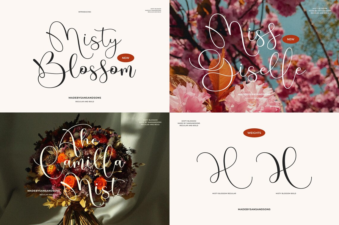 Modern Font Collection: 10 Elegant Typefaces (commercial License) - Etsy