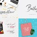 Modern Font Bundle 4 Procreate Fonts, Cricut Fonts, Canva Fonts ...
